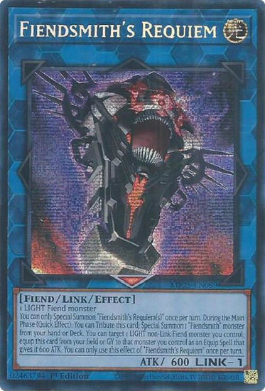 Fiendsmith's Requiem - MP25-EN089 - Prismatic Secret Rare 1st Edition