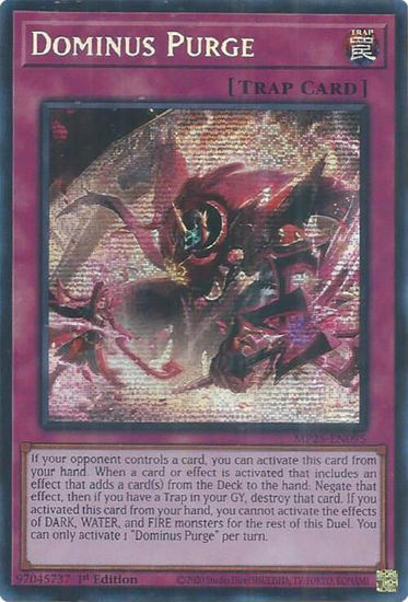 Dominus Purge - MP25-EN095 - Prismatic Secret Rare 1st Edition