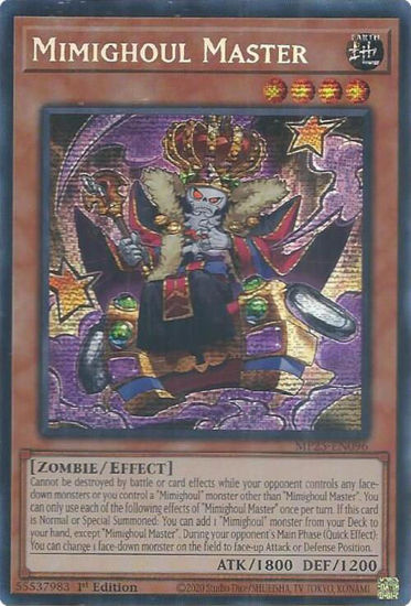 Mimighoul Master - MP25-EN096 - Prismatic Secret Rare 1st Edition