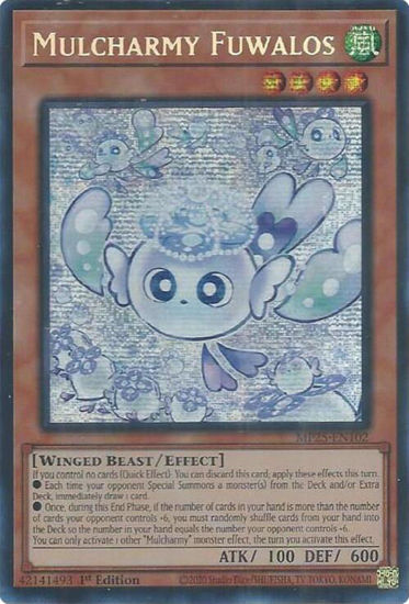 Mulcharmy Fuwalos - MP25-EN102 - Prismatic Secret Rare 1st Edition