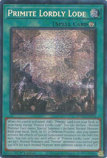 Primite Lordly Lode - MP25-EN114 - Prismatic Secret Rare 1st Edition