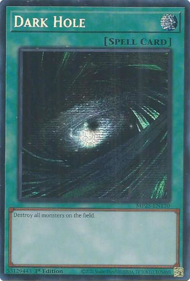 Dark Hole - MP25-EN130 - Prismatic Secret Rare 1st Edition