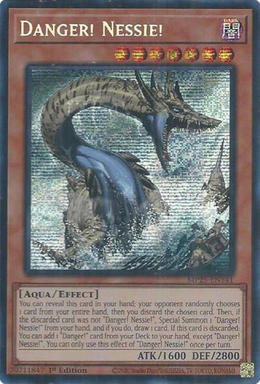 Danger! Nessie! - MP25-EN141 - Prismatic Secret Rare 1st Edition