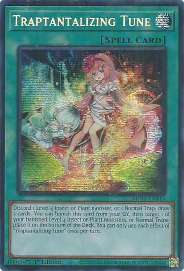 Traptantalizing Tune - MP25-EN143 - Prismatic Secret Rare 1st Edition