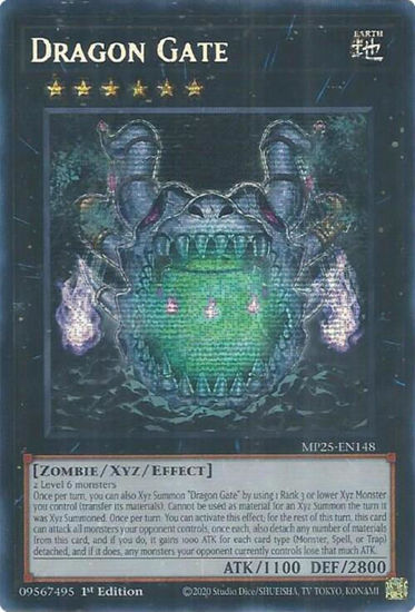 Dragon Gate - MP25-EN148 - Prismatic Secret Rare 1st Edition