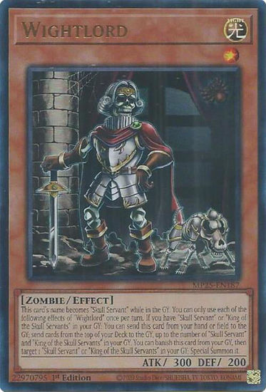 Wightlord - MP25-EN187 - Ultra Rare 1st Edition