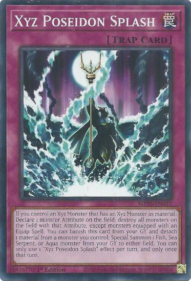 Xyz Poseidon Splash - MP25-EN422 - Common 1st Edition