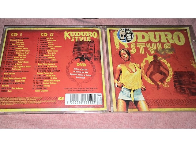 VA - Kuduro style 2CDa + DVD , ORIGINAL