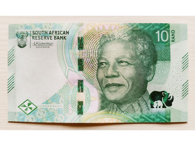 Juzna Afrika 10 rand. Unc, 2023 godina