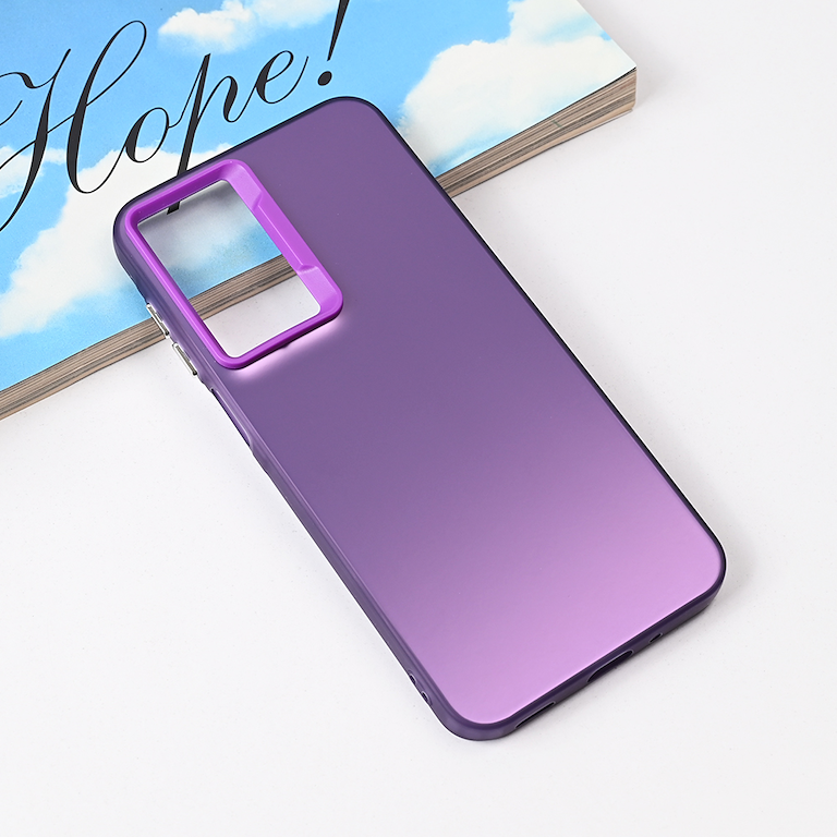 Futrola providna za Samsung A175 Galaxy A17 ljubicasta