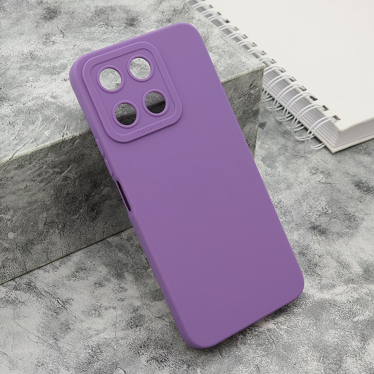 Silikonska futrola Pro Camera za Huawei Honor X5b ljubicasta (MS)