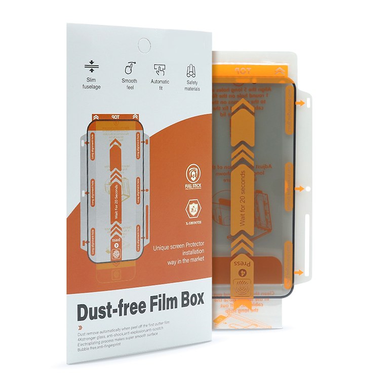 Staklena folija glass PRIVACY 2.5D dust free za iPhone 17 (MS)