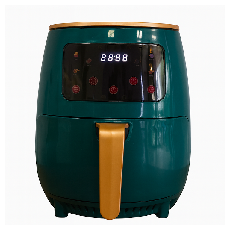 QUANTEK Q1301GR AIR FRYER SA TAJMEROM LCD 6L 1600W ZELENA