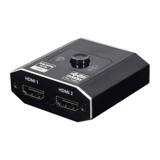 Switch Gembird DSW-HDMI-21 4K 2PORT BIDIRECTIONAL