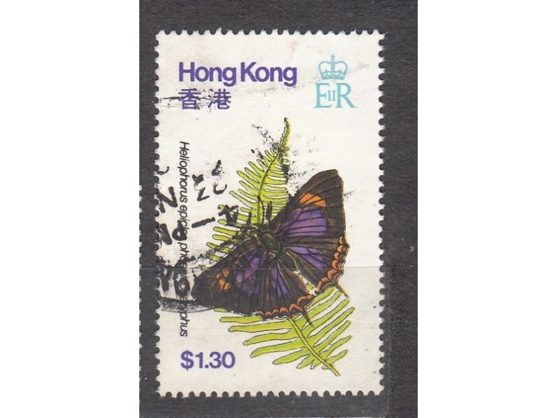 (wr257) hong kong zigosana marka 1979 god leptir