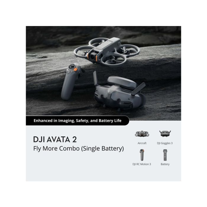 Dron DJI Avata 2 Fly More Combo (Single Battery)