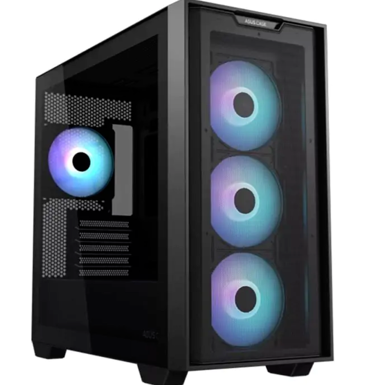 A21 PLUS TG ARGB micro-ATX kućište crno