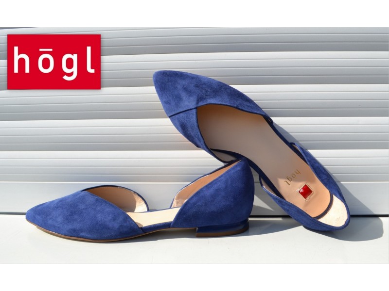 NOVO! *HOGL* ELEGANTNE CIPELE OD PREVRNUTE KOŽE !
