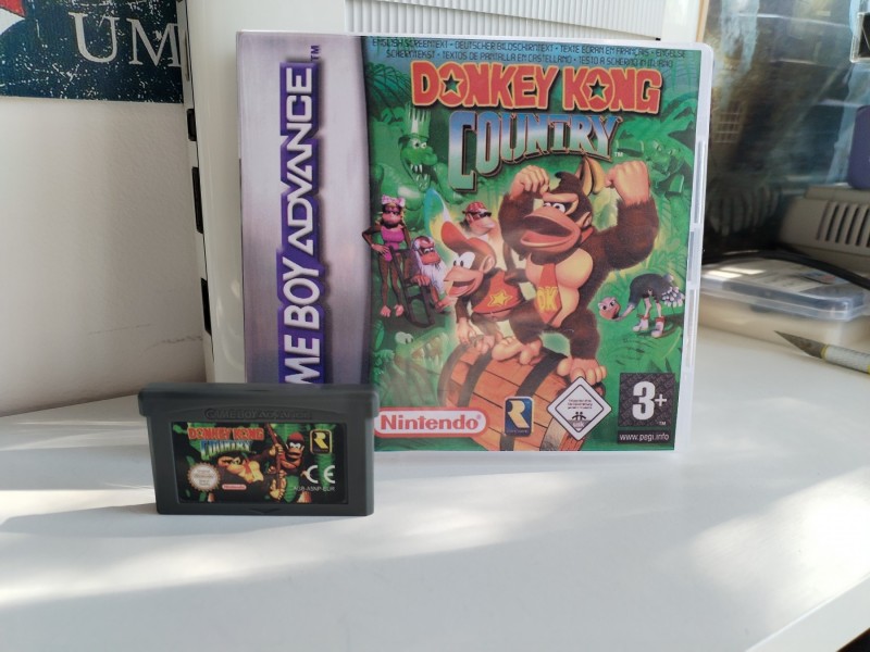 GBA Advance Donkey Kong Country