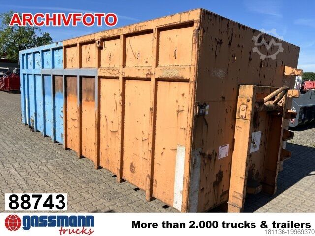 Kontejner sa kukom
Abrollcontainer mit Flügeltür ca. 30,5m³