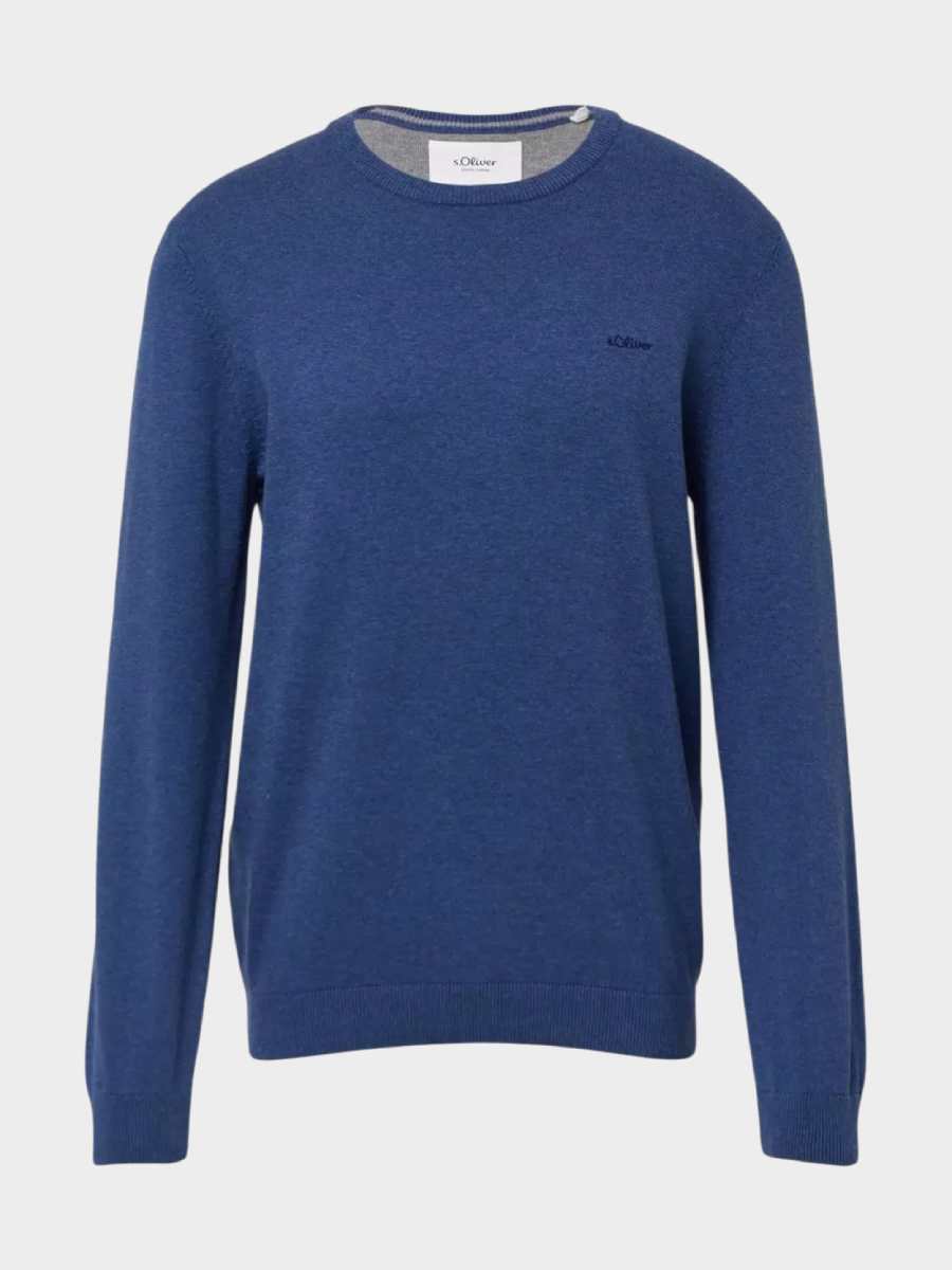 S.OLIVER MUŠKI DZEMPER PLAVI 2143173 55W0