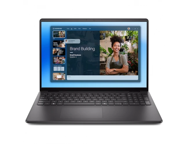 Dell 16 DC16250 laptop Intel Core 7 150U 16" FHD+ 16GB 1TB SSD Intel Graphics Win11 Pro tamno sivi
