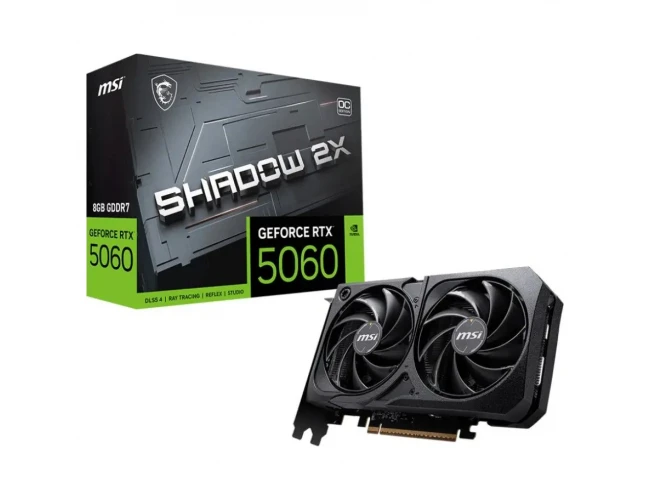 MSI GeForce RTX5060 SHADOW 2X OC grafička kartica 8GB GDDR7 128bit