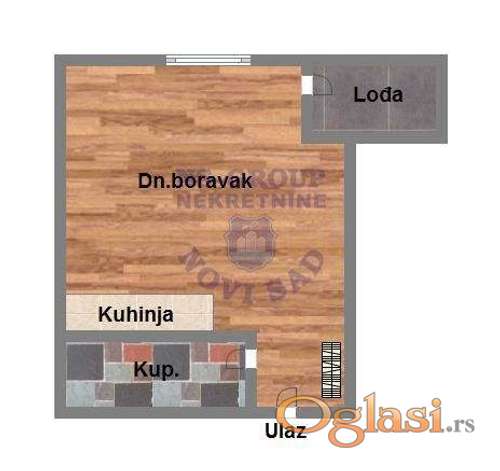 Garsonjera od 34m2 u izgradnji