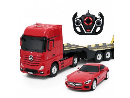 RASTAR SET MERCEDES ACTROS 1:26/MERCEDES GT 1:24 A017643