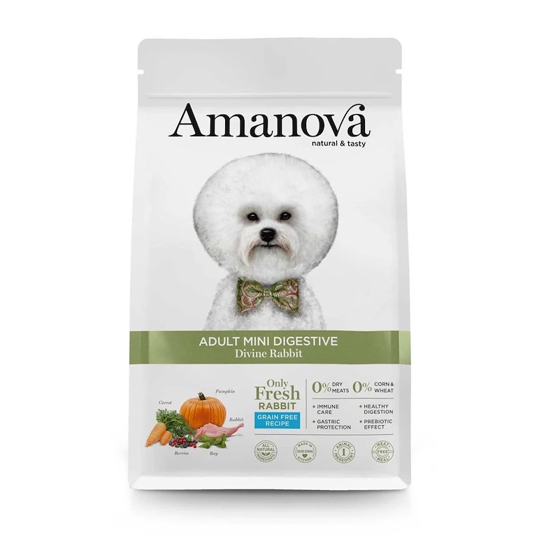 Amanova Adult Mini Digestive Divine Rabbit 7 kg