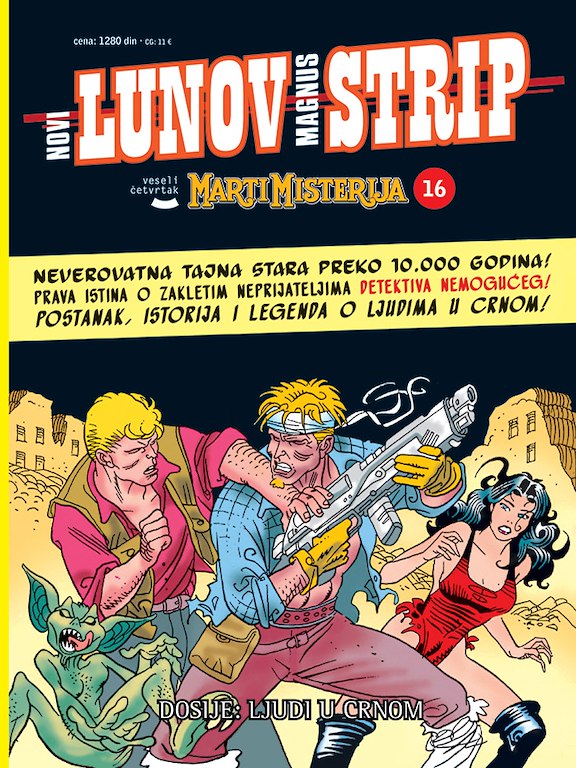 LMS 16 – Lunov Magnus strip – Marti Misterija – Dosije ljudi u crnom