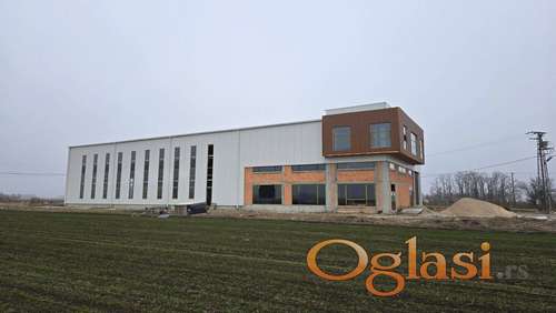 ČENEJ IZDAJE SE VIŠENAMENSKA HALA površine 800m2+420m2 kancelarijskog prostora