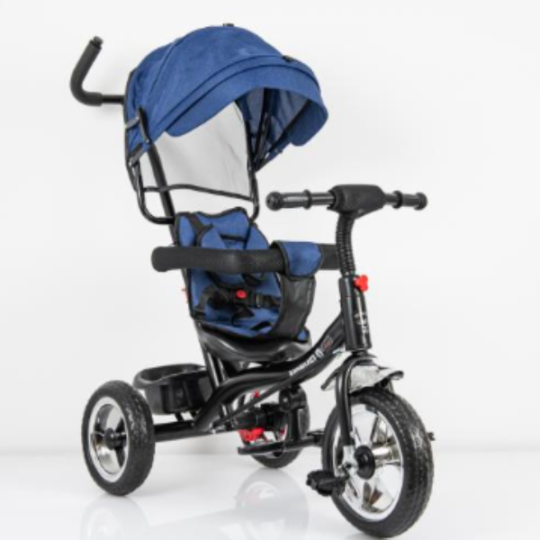 Dečiji tricikl sa tendom i pedalama plavi BCK0905