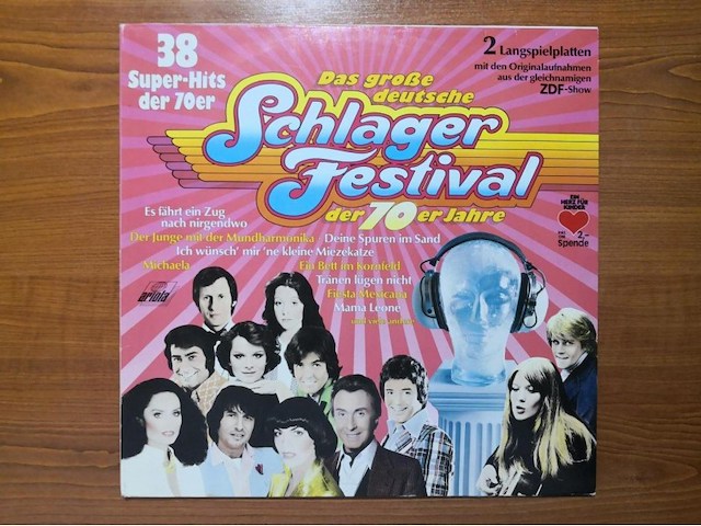 Various – Das Grobe Deutsche Schlager Festival Der 70er