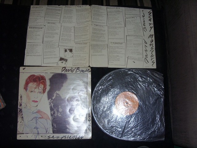 David Bowie ‎– Scary Monsters LP Jugoton 1981. VG