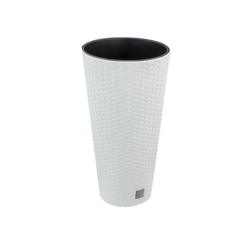 Saksija Ratan visoka okrugla 25cm