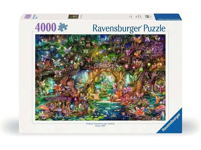 Puzzle slagalica 4000 delova Skriveni vilinski svet Ravensburger 12000810