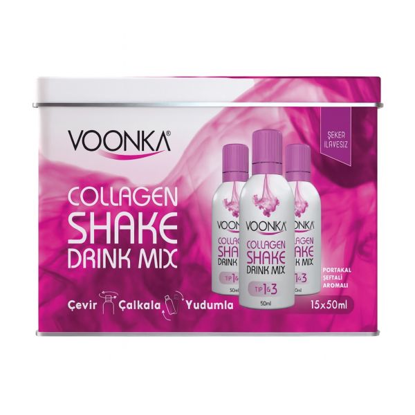 VOONKA, COLLAGEN SHAKE DRINK MIX, 15 BOČICA