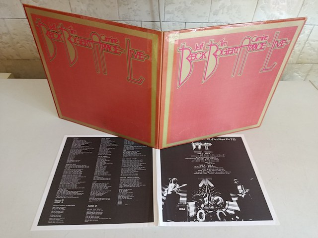 BECK BOGERT and APPICE Live in Japan 2XLP