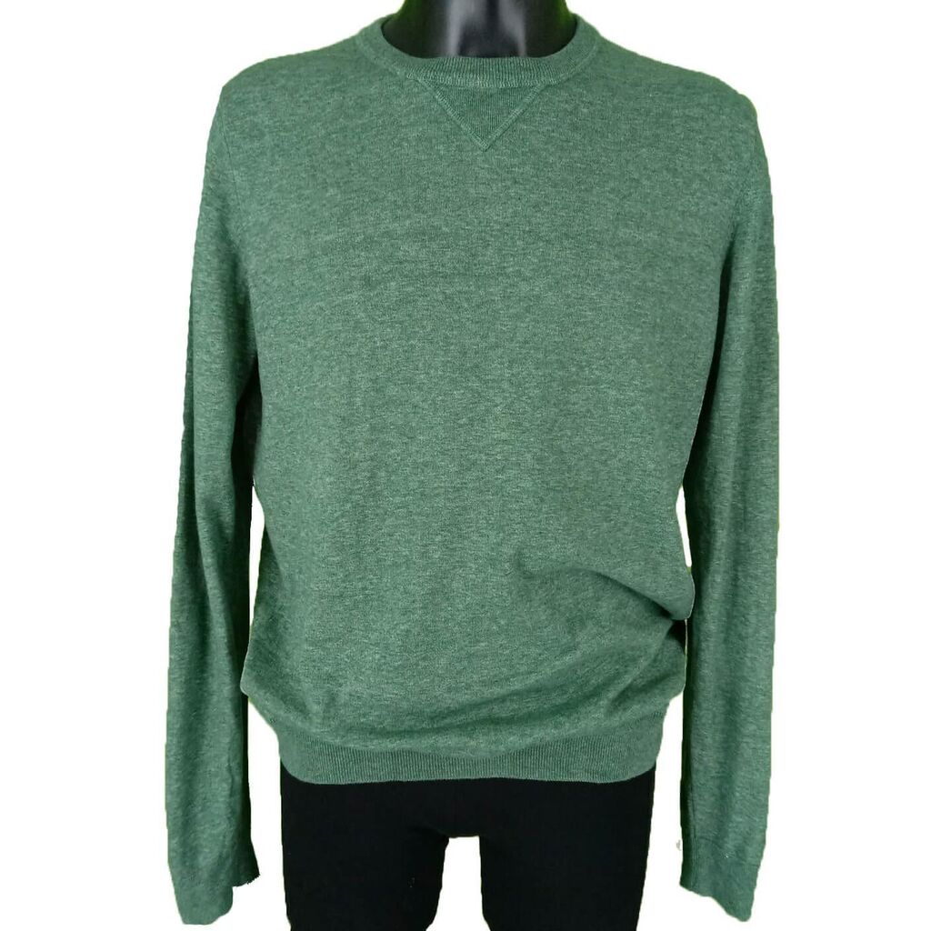 Džemper, XL (EU 54), Hugo Boss, bоја - Maslinasto zelena, Pamuk