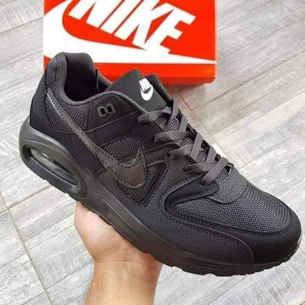 Ponovo na stanju :) Crne Nike Air Max, vazdusni djon, platneni