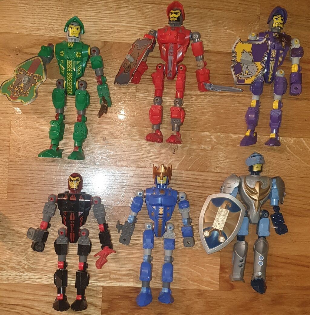 LEGO knights kingdom igracke vitezovi, cena za komad. ben 10 jet ray i