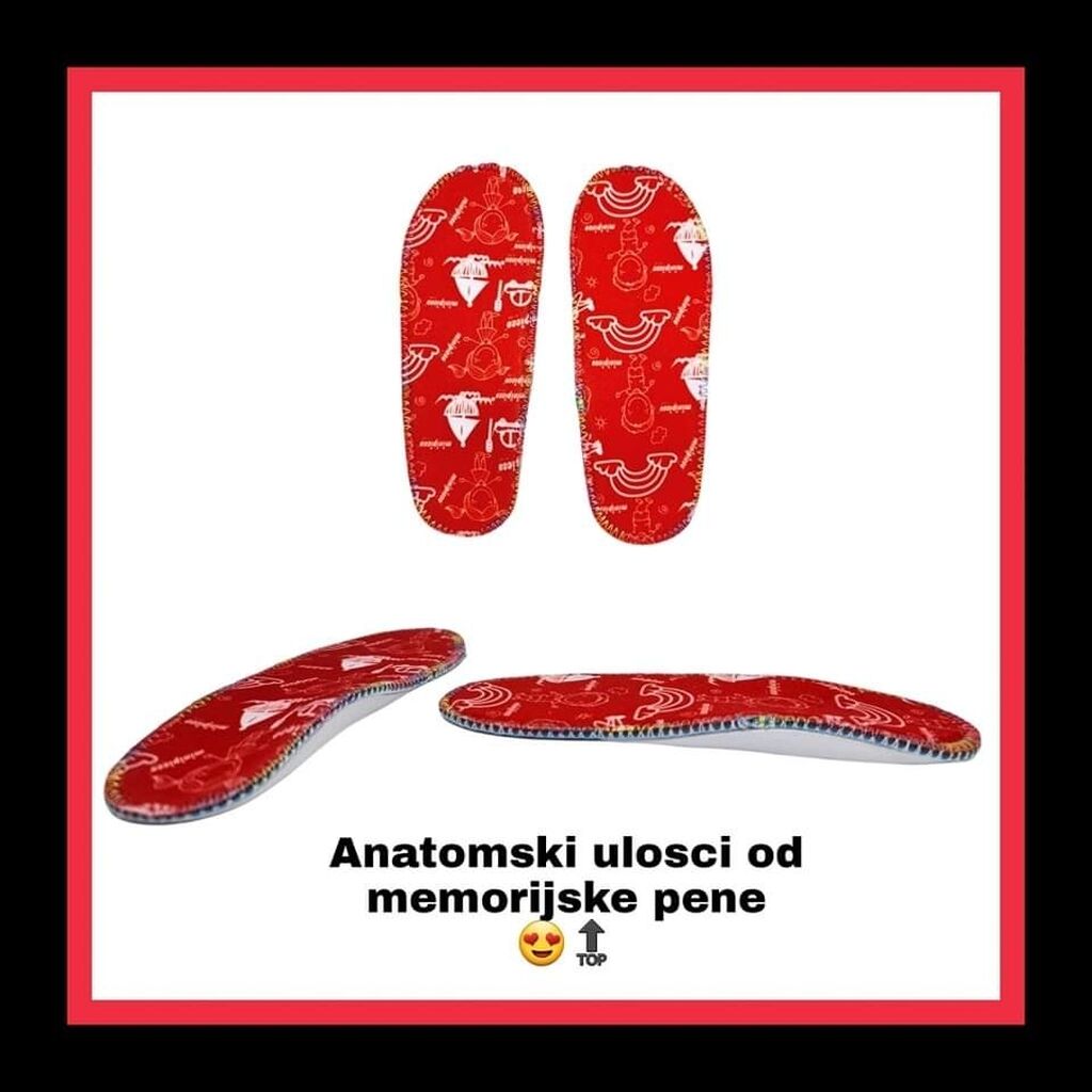 NOVO Deciji ANATOMSKI ulosci od memorijske pene Turski kvalitet i