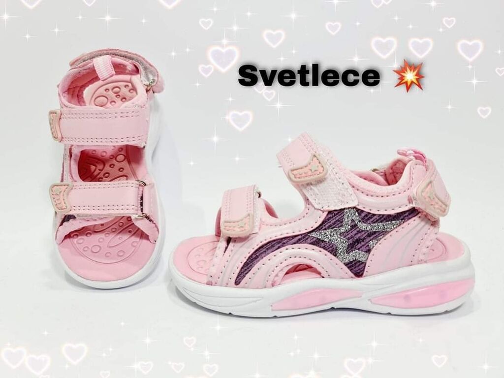 SNIZENJE Ultra lagan model svetlecih sandalica imaju tri podesiva