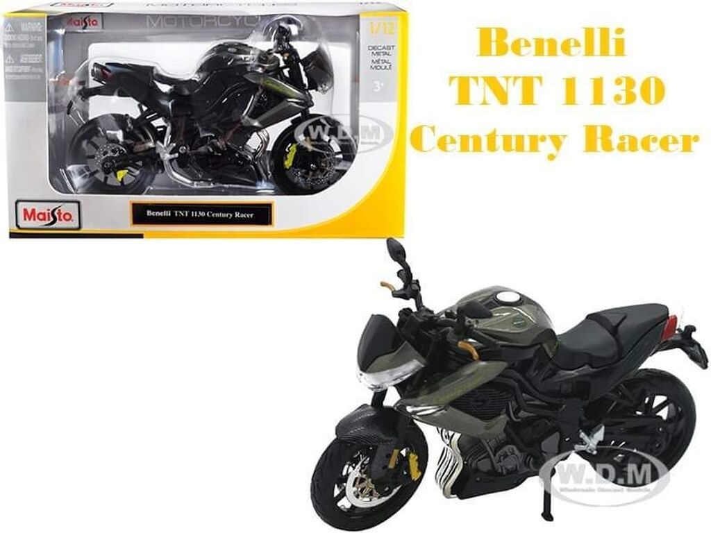 1:12 Scale Benelli TNT 1130 Century Racer vozilo liveni motocikli