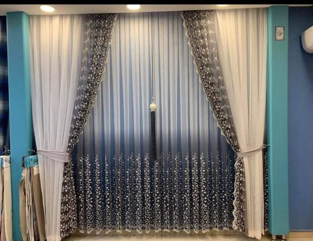 Zavese, cena za m2 je 1350 din