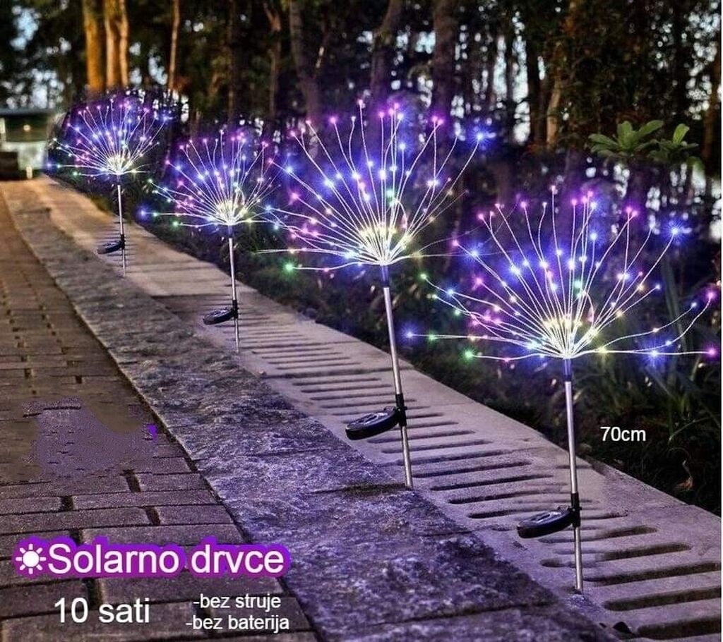 LED solarno drvce ➡ cena 1990 din        Dva komada 2700 din ☀Solarno