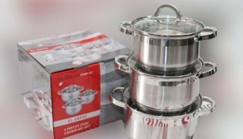 Visoko kvalitetan nerđajući čelik INOX 18/10; Stakleni poklopac;