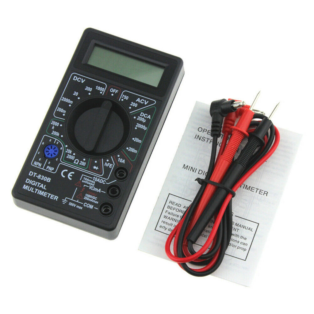 Digitalni multimetar DT-830B Digitalni unimer Model: DT-830 ide sa