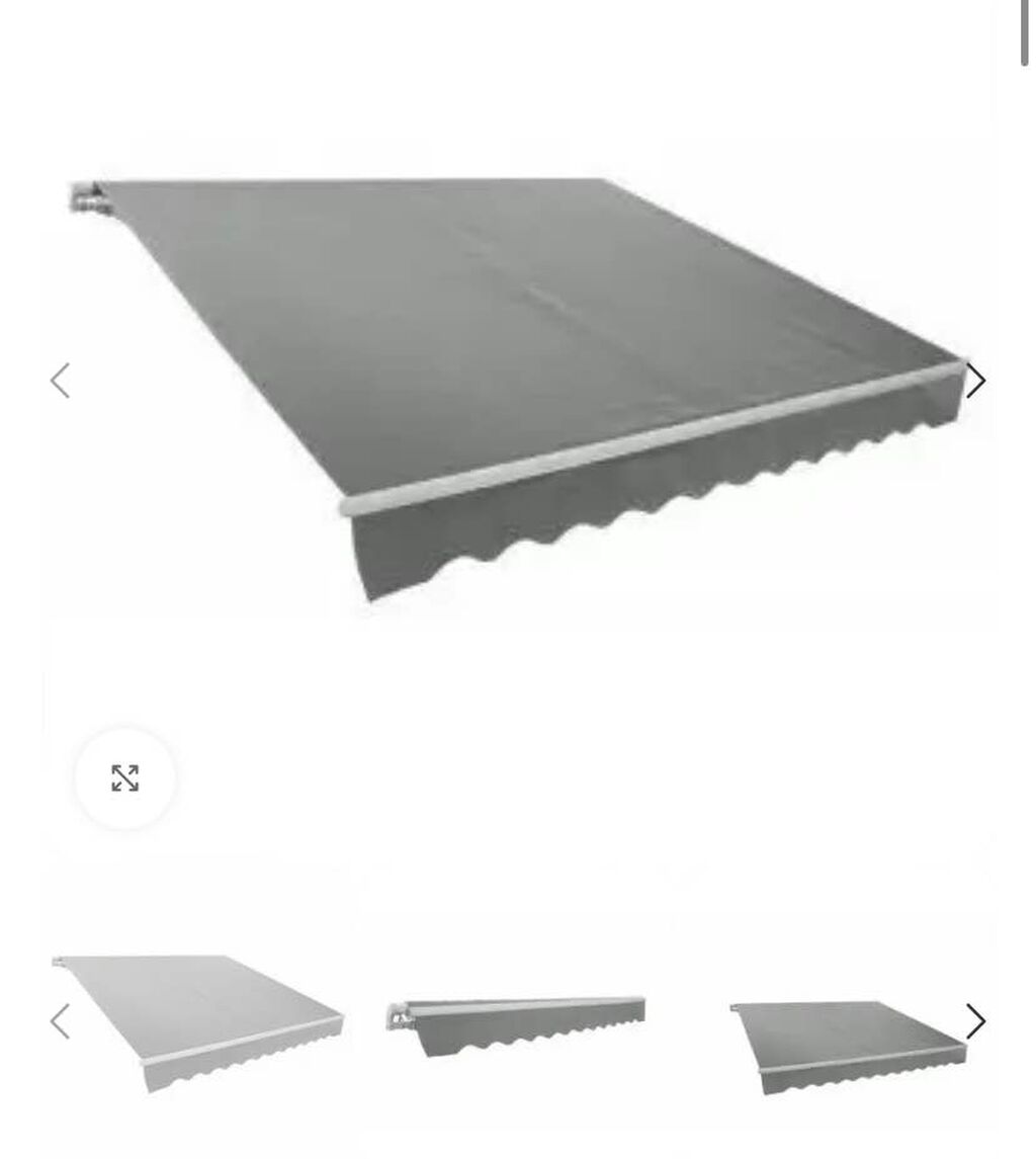 Cena 41200 din Tenda 4×2,5m Bež P4510 Tenda sadrži aluminijski